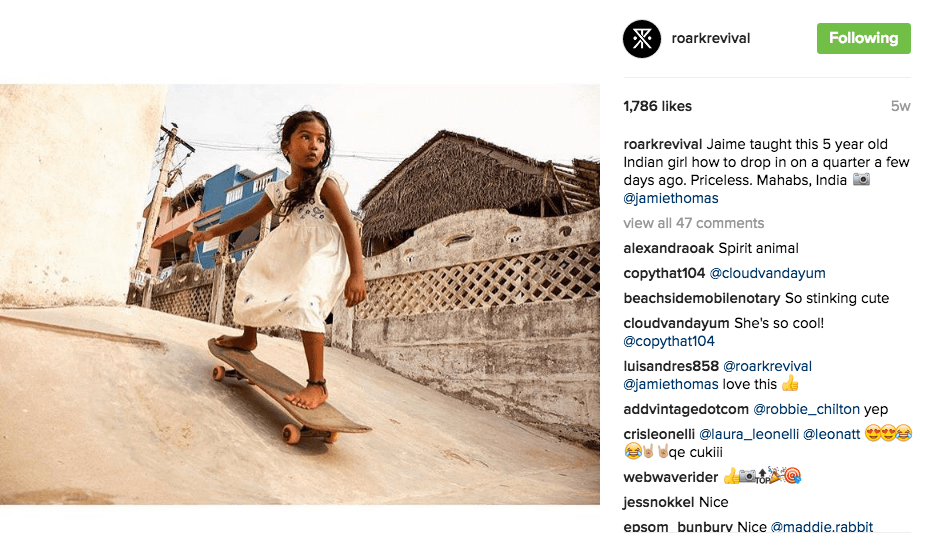 THE LITTLE INDIAN GIRL! – Roark