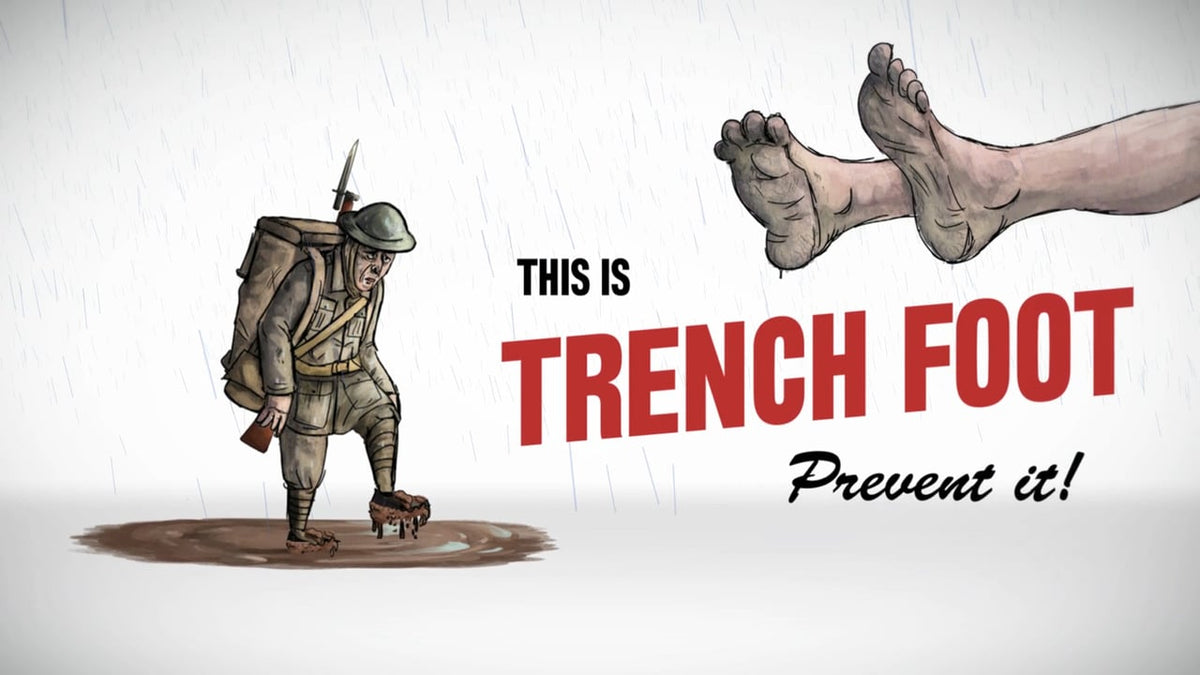 TRENCH FOOT: HOW TO SAVE YOUR FEET IN A FLOOD – Roark