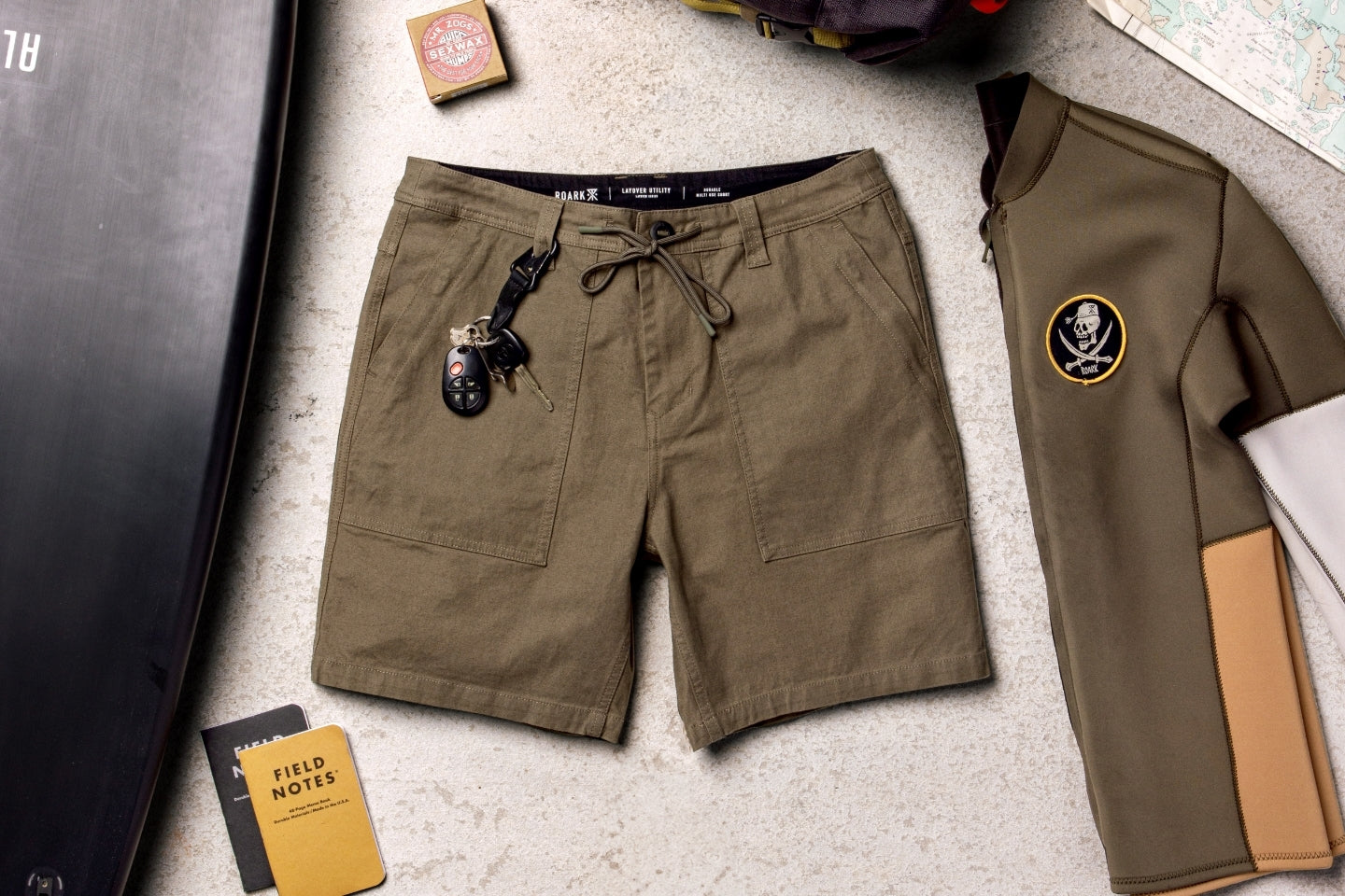 The New Layover Shorts Series Collection | Roark