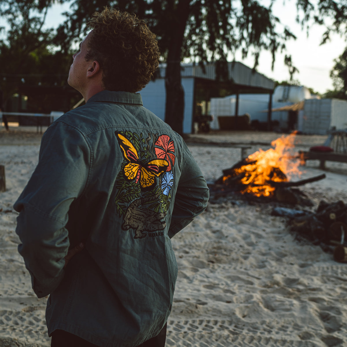 Hebrides Unlined Jacket in Forest – Roark