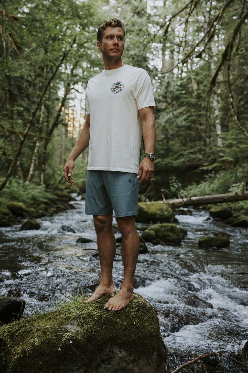 Hybro Hybrid Shorts 18.5" - Black | Roark